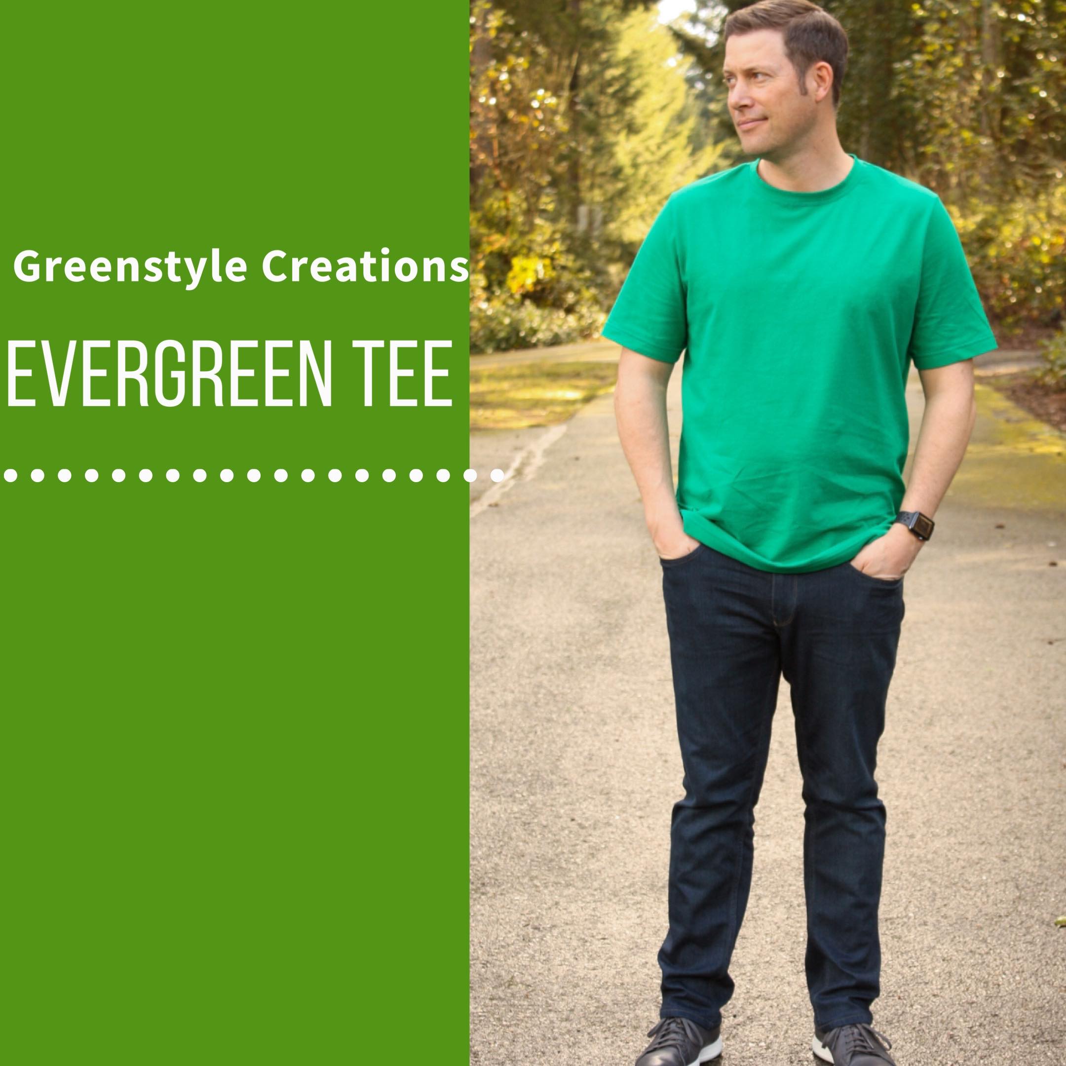 New Pattern Release: The Evergreen Tee – Greenstyle