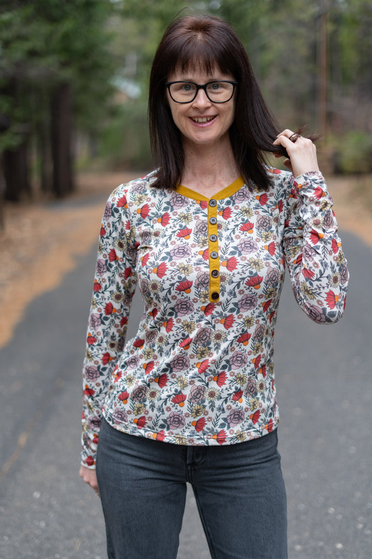 Highland Henley PDF Sewing Pattern – Greenstyle