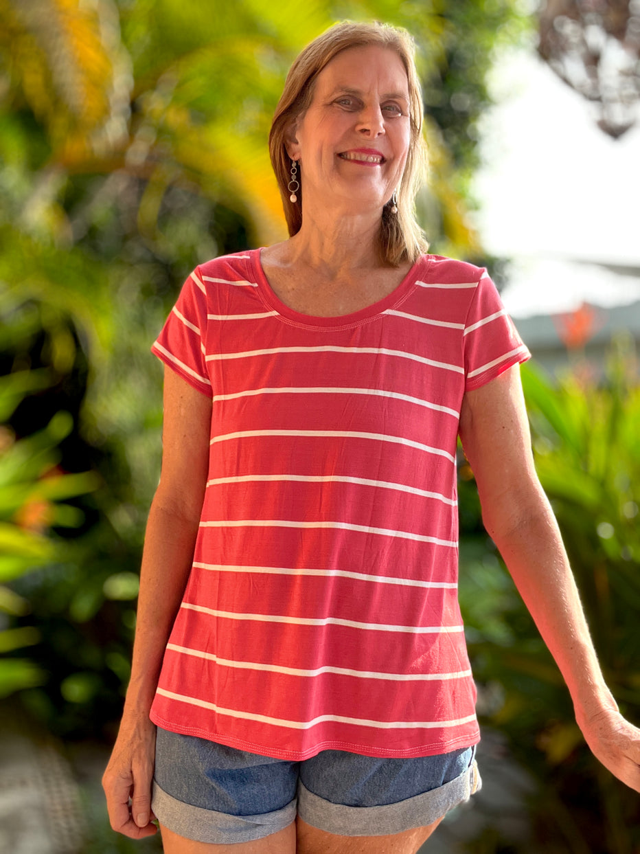 Leeward Tee PDF Sewing Pattern – Greenstyle