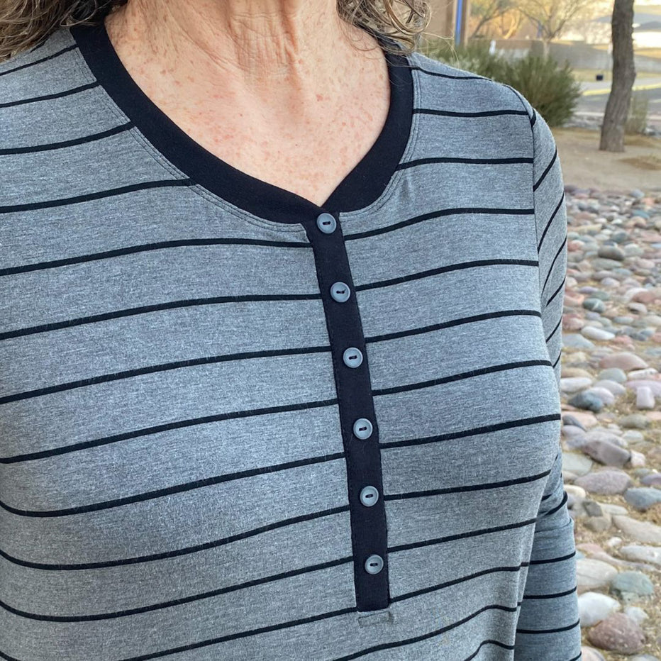 Highland Henley PDF Sewing Pattern – Greenstyle
