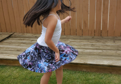 Rally Skirt Youth PDF Sewing Pattern 2-16 – Greenstyle