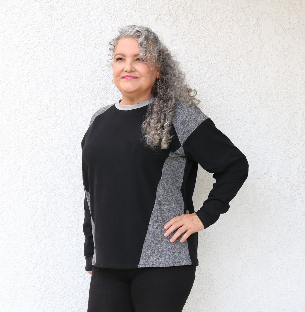 Diamond Pullover PDF Sewing Pattern B-M – Greenstyle