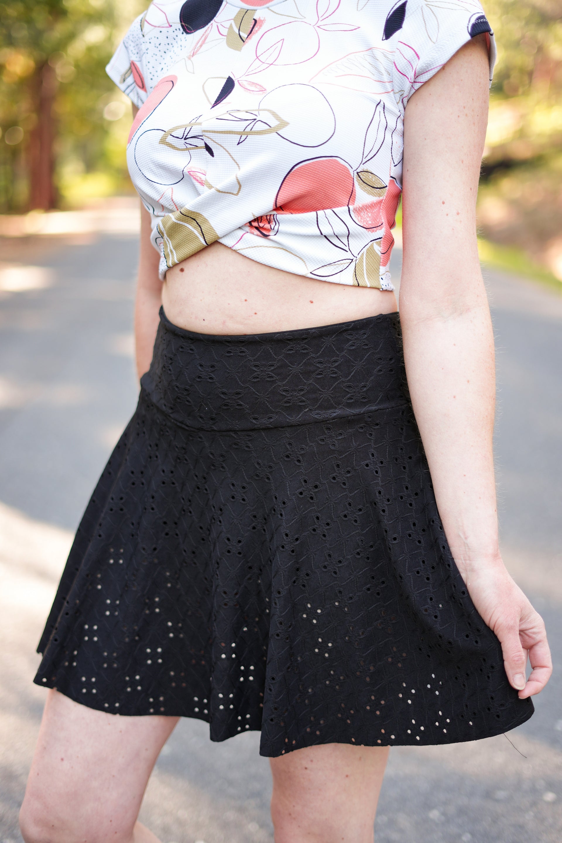 Aria Twist Top PDF Sewing Pattern Sizes B-M – Greenstyle