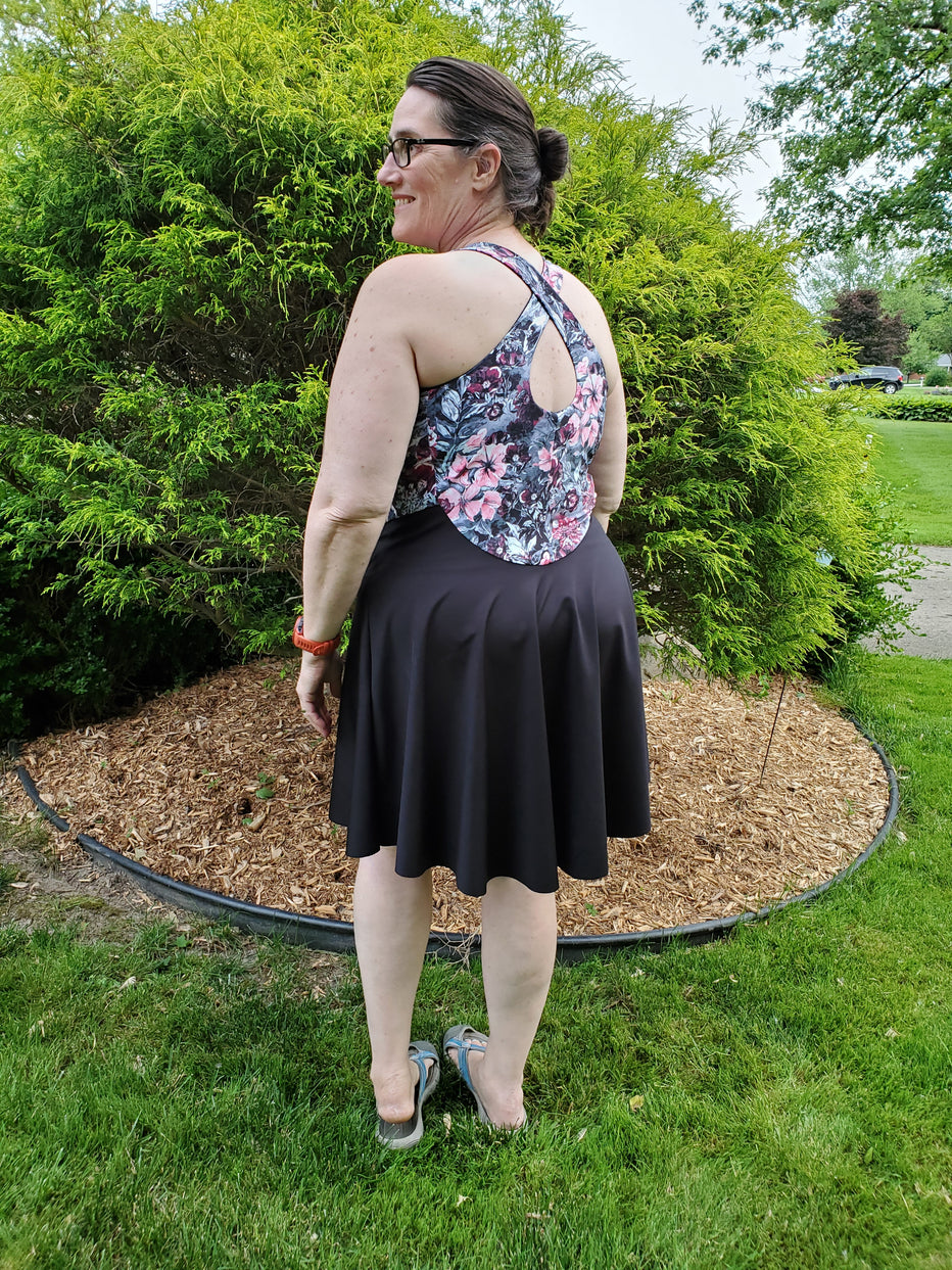Courtside Dress PDF Sewing Pattern Sizes B - M – Greenstyle
