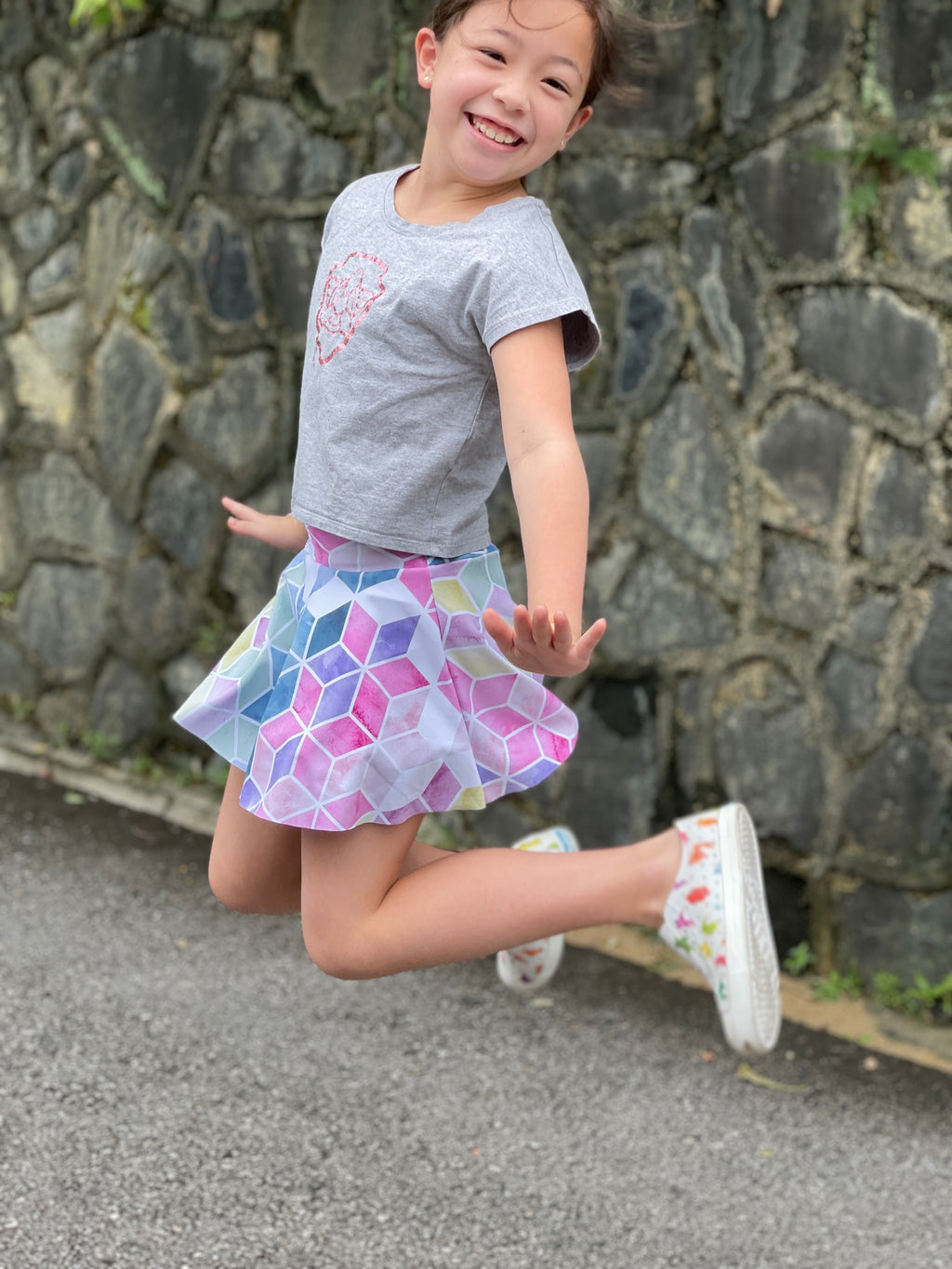 Rally Skirt Youth PDF Sewing Pattern 2-16 – Greenstyle