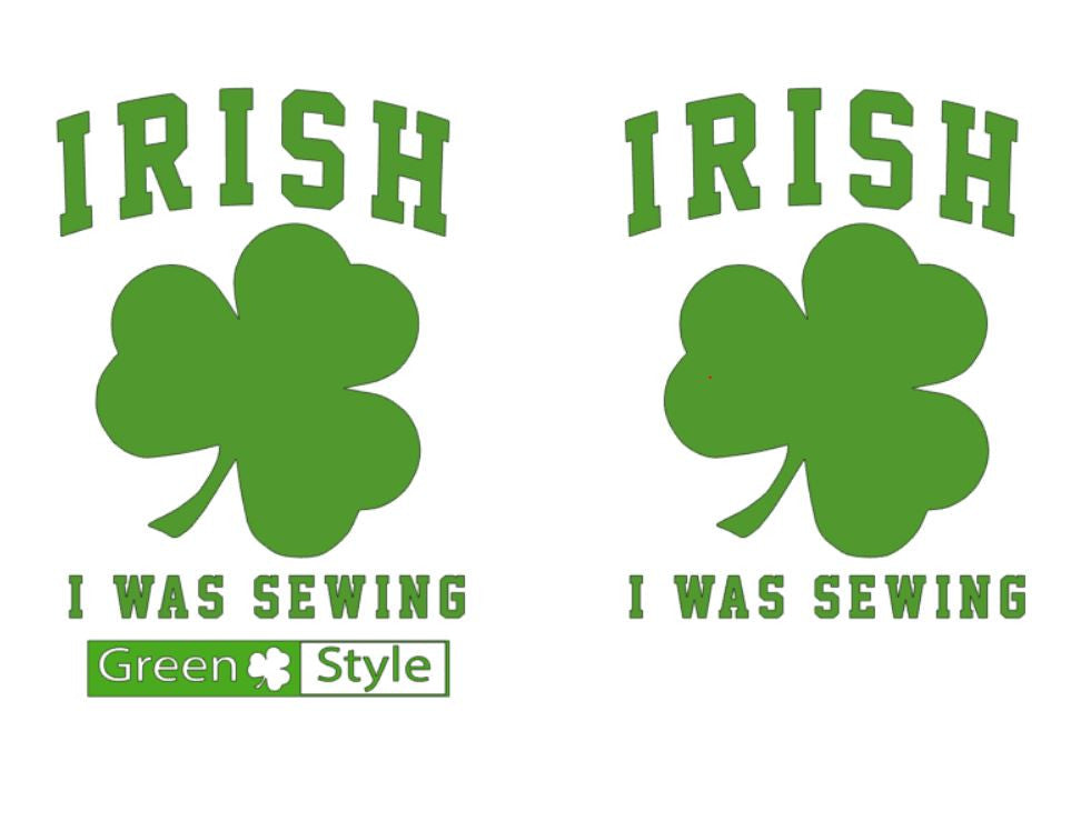 Cut File - Irish I Was Sewing – Greenstyle