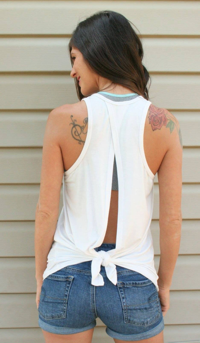 Tie Back Tank - Sizes XXS - 3XL – Greenstyle