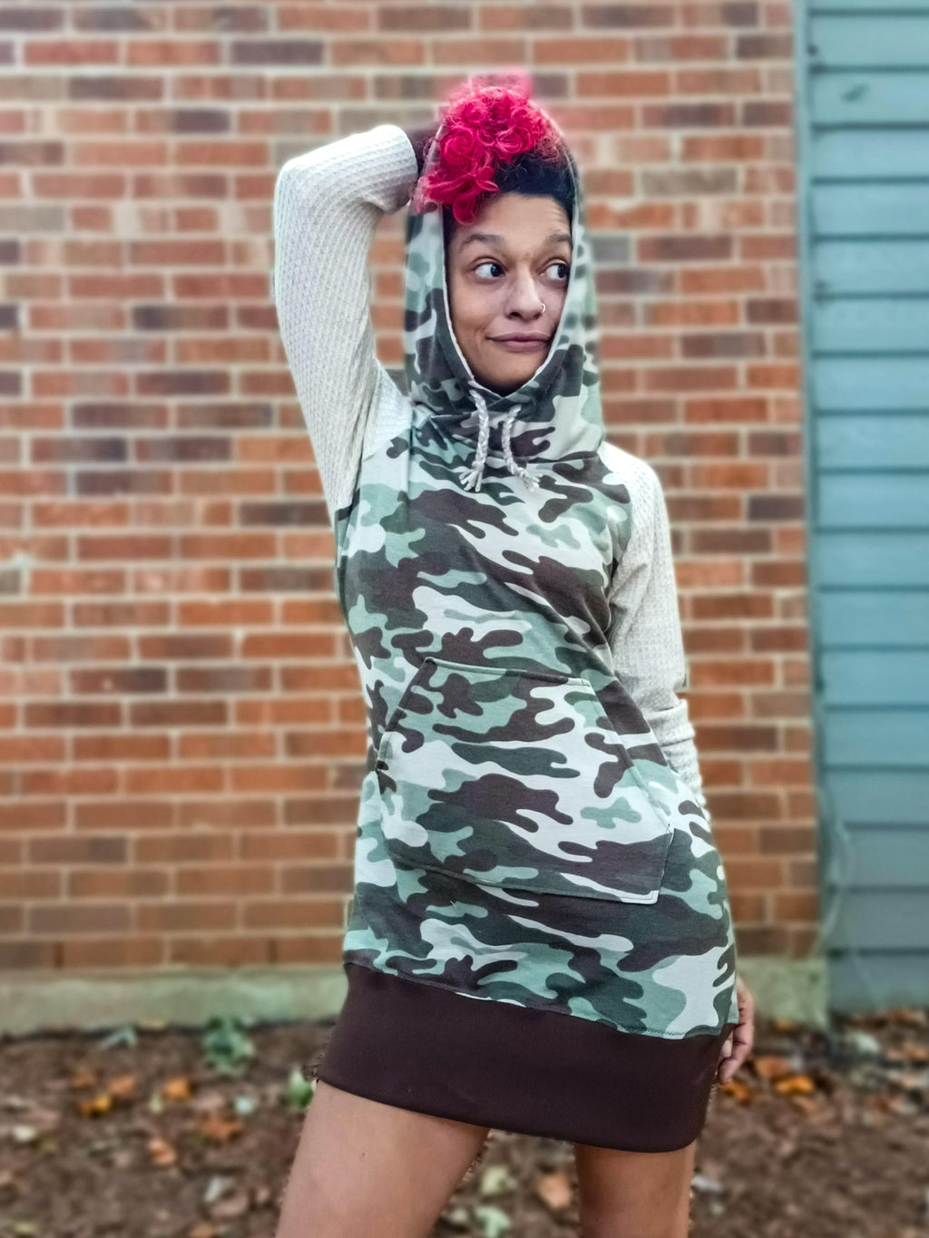 Alta Sweatshirt Dress PDF Pattern Sizes B - M – Greenstyle